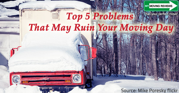 Top 5 Problems That May Ruin Your Moving Day